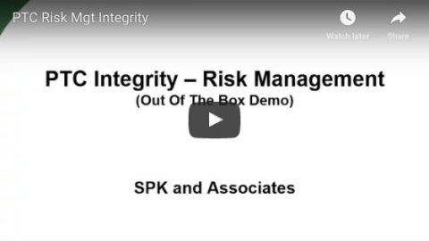 PTC Integrity - Risk Management Demo (out of the box) - SPK and Associates