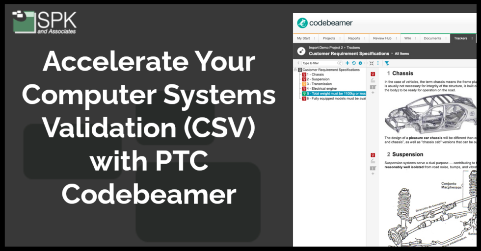 Accelerate Your Computer Systems Validation Csv With Ptc Codebeamer