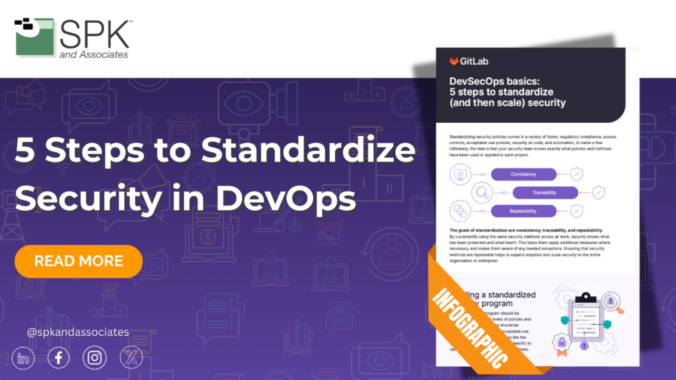 5 Steps to Standardize Security in DevOps - SPK and Associates