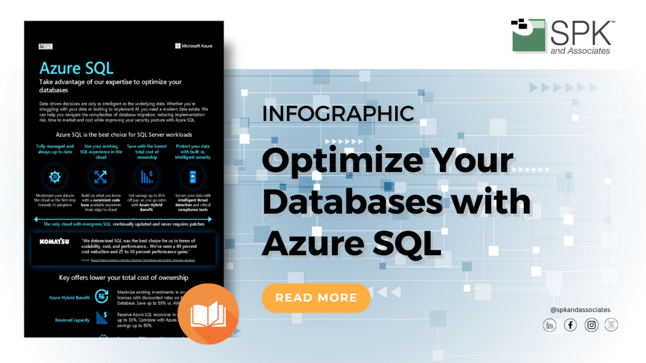 Optimize Your Databases with Azure SQL - SPK and Associates
