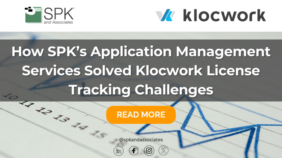 How SPK’s Application Management Services Solved Klocwork License ...