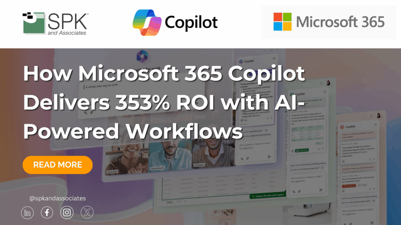 How Microsoft 365 Copilot Delivers 353% ROI with AI-Powered Workflows ...